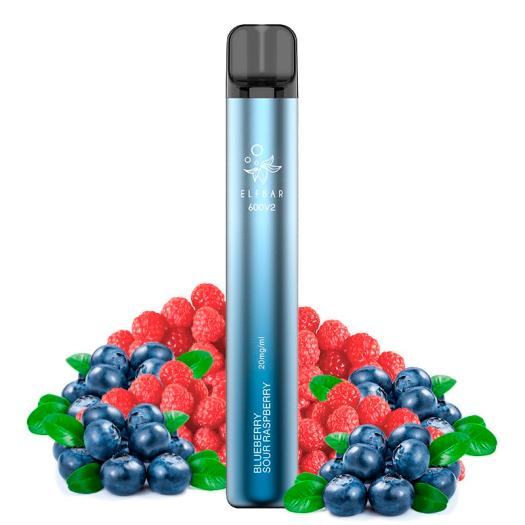 Descartável Blueberry Sour Raspberry 600puffs - Elf Bar V2 > Produtos ...